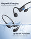 PSIER Bone Conduction Headphones IPX8 Waterproof Swimming Headphones O